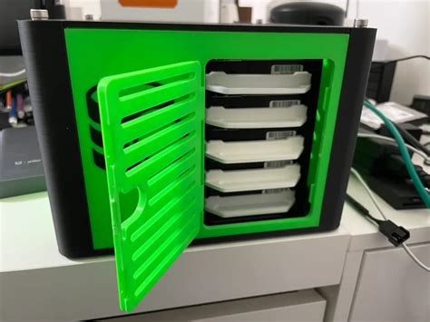 Raspberry Pi 5 Nas Radxa Penta Sata Hat By Wikizell Makerworld Download Free 3d Models