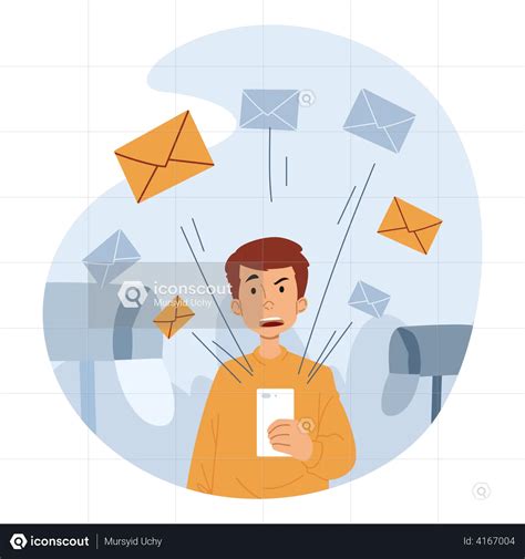 Best Receiving Spam Emails Illustration Download In Png And Vector Format