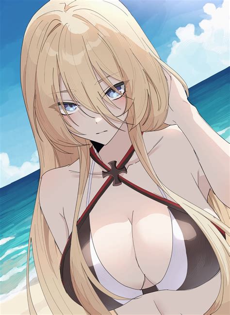 Bismarck And Bismarck Zwei Azur Lane Drawn By Vvernerluniq Danbooru