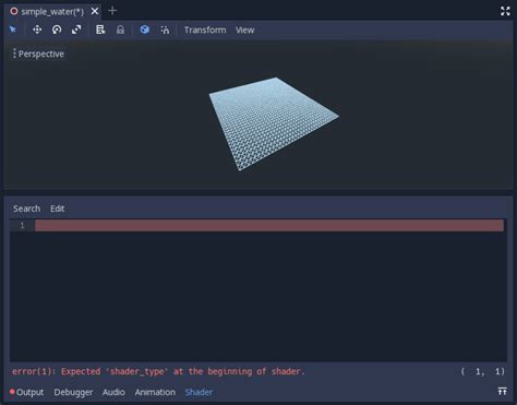 Your First Spatial Shader — Godot Engine 3 1 Documentation In English