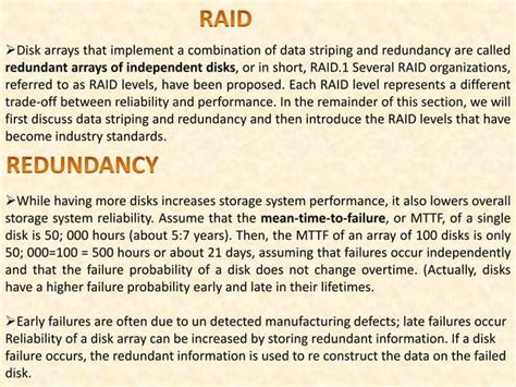 Disk Structure And Multiple RAID Levels Ppt