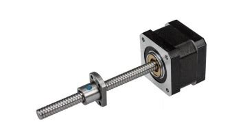 Mm Series Hybrid Lead Screw Stepper Motor External Linear Actuator China DC Motor And