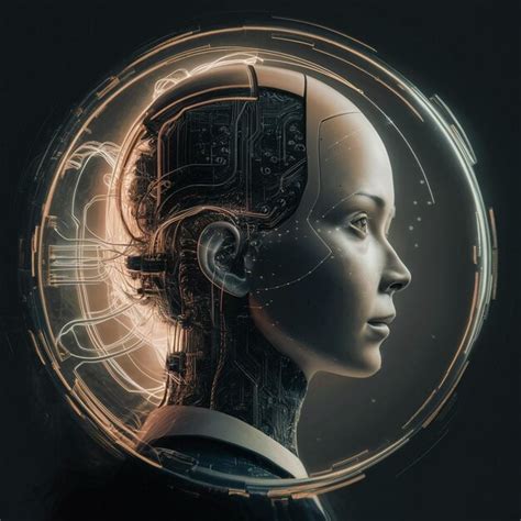 Ai Technology Microchip Background Premium Ai Generated Image