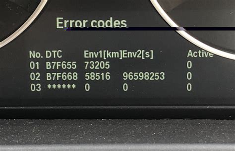 Error Codes Drivetrain Error Baby BMW Forum