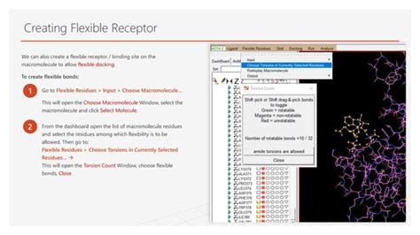 molecular docking using autodock tools pptx chemistry science