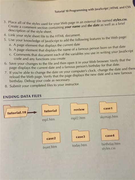 Solved New Perspectives On Html And Css Tutorial 10 Ca