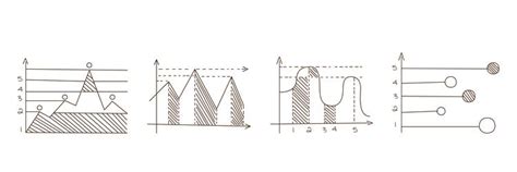 Line Chart Graph And Diagram For Data Analysis Vector Image
