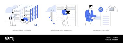 Datacenter Abstract Concept Vector Illustrations Stock Vector Image And Art Alamy