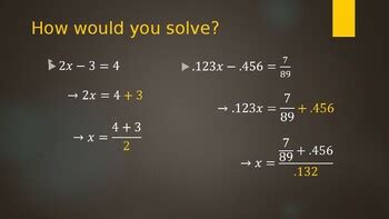 Rewrite Formulas And Literal Equations PowerPoint W Free Video By Ddow