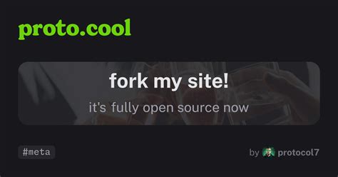 Fork My Site — Ol