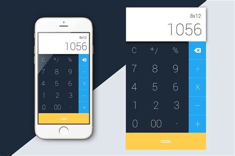 Calculator User Interface Illustrations ~ Creative Market