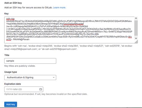 How To Setup Ssh Key In Gitlab 2 Steps Devopshint