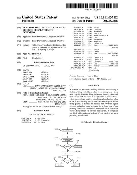 Real Time Proximity Tracking Using Received Signal Strength Indication Mp Patents Your