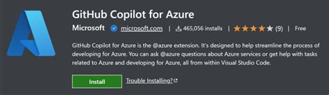 Github Copilot Pour Azure Développement Basé Sur Lia Dans Visual