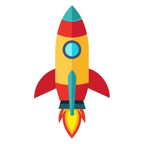 Premium Vector Rocket Space Launch Spacecraft Astronaut Exploration Vector Illustration Icon