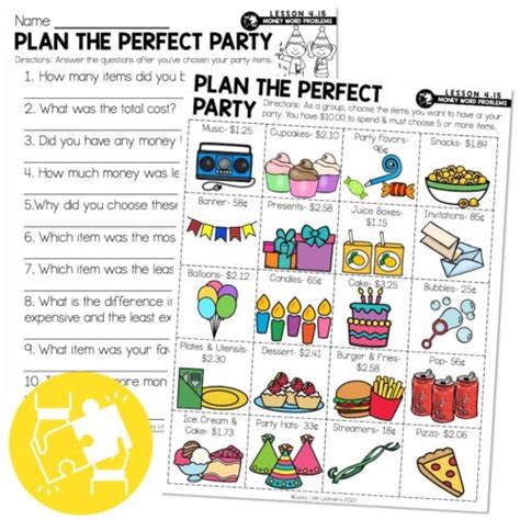 Lucky To Learn Math Mixed Addition And Subtraction Money Word Problems Lesson 415