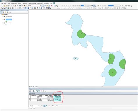 Buffer Growing Polygons With Limiting Area And Boundary Using Arcgis
