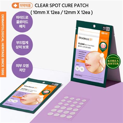 Madeca 21 Clear Spot Cure Patch 10mm X 12ea 12mm X 12ea Shopee Malaysia