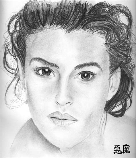 Monica Bellucci By Akkuma Sama Fanart Central