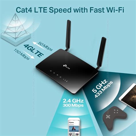 Tp Link Ac Wireless Dual Band G Lte Router Mr Best Price Fast Delivery