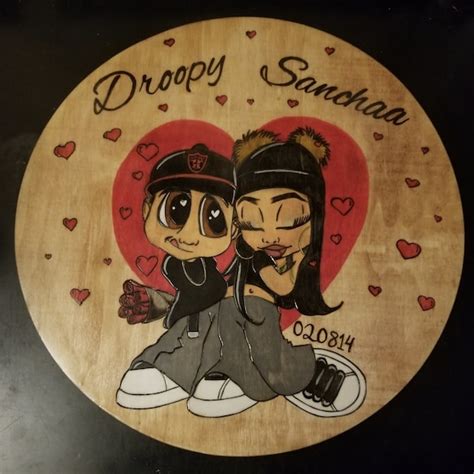 Chicano Love Couple Art Etsy