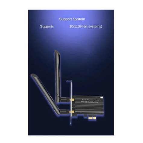 Tri Band Wifi E Gigabit Network Card Mt Desktop With Built In Pcie Wireless Network Card