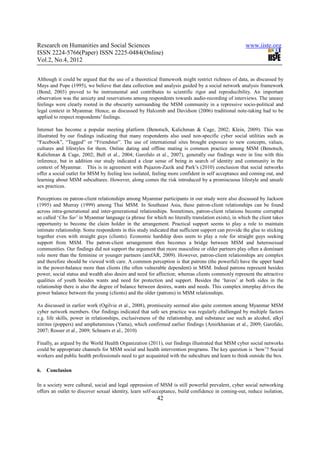 Identities In Motion Cyberspace And Myanmar Men Having Sex With Men PDF