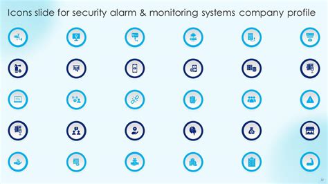 Security Alarm And Monitoring Systems Company Profile Powerpoint Presentation Slides