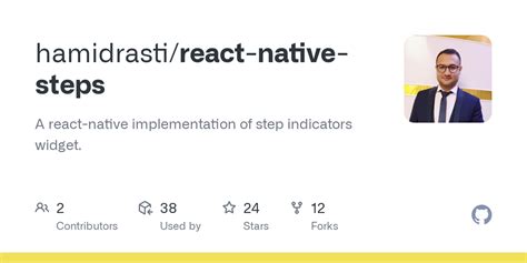 github hamidrasti react native steps a react native implementation of step indicators widget