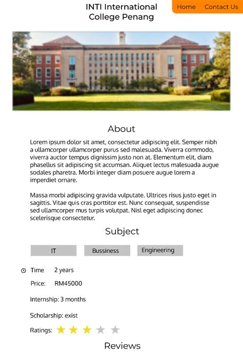 Solved Develop A College Portal Website That Has An Chegg