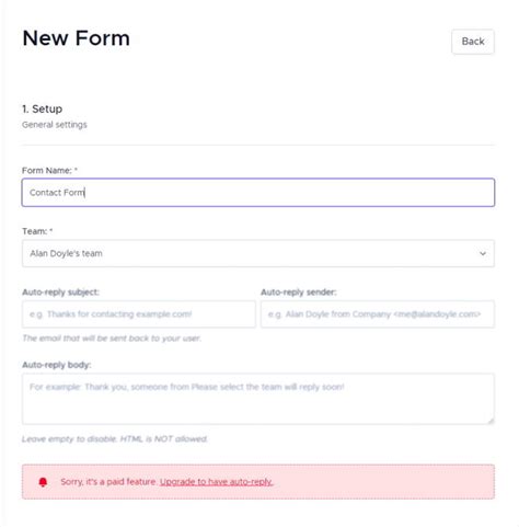 Alan Doyle Setup Contact Page Using Herotofu