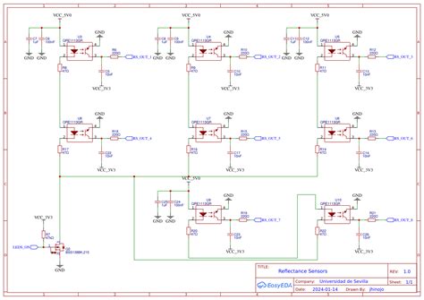 Line Follower Robot OSHWLab