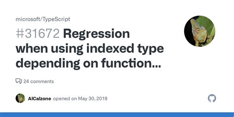 Regression When Using Indexed Type Depending On Function Argument As Return Type · Issue 31672