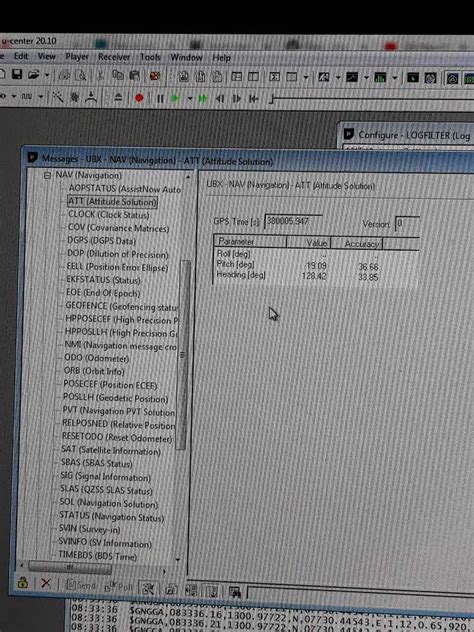 Not Getting Roll Value In Sparkfun Gps Rtk Dead Reckoning Phat For Raspberry Pi Development