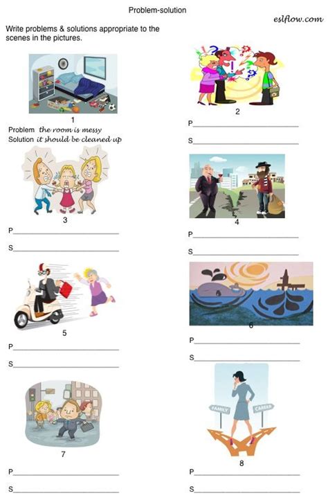 Problem Solution Essay Exercise Problem Solution Essay Problem And Solution Elementary Writing