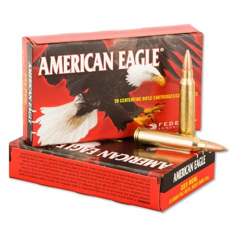 223 American Eagle 55 Grain Full Metal Jacket ⋆ West Hartford Ct Gun