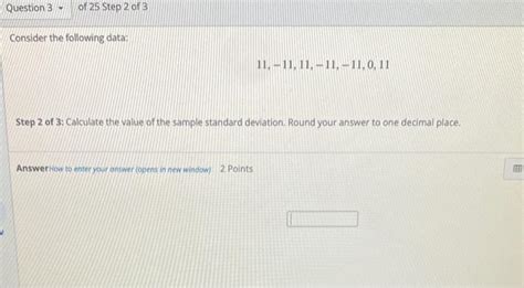 Solved Consider The Following Data Chegg Com