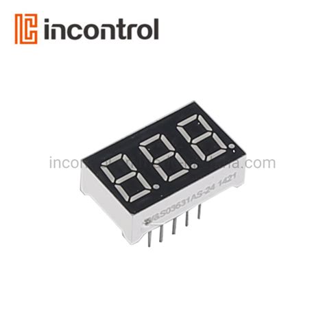 Incontrol 7 Segmant Three Digit Led Displays Led Display And Display