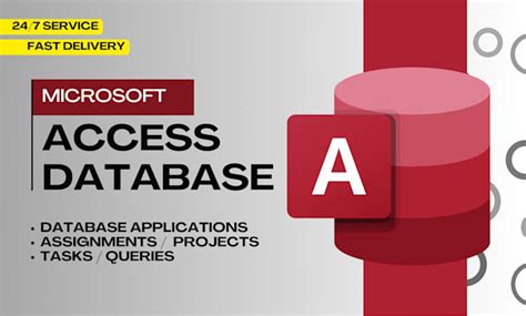 Do Your Microsoft Access Database Assignments Tasks Projects By Usman