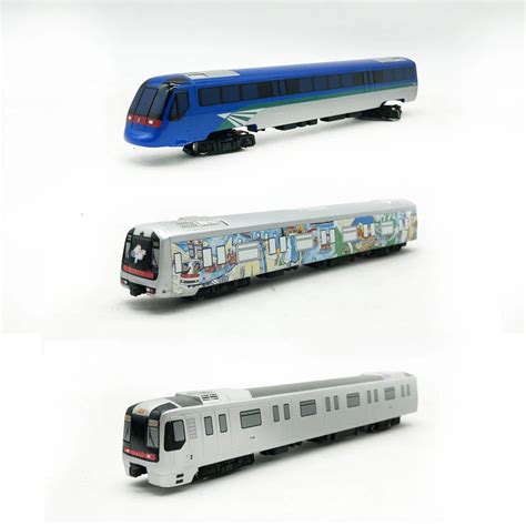 특수 다이 캐스트 금속 지하철 25 주년 기념 공항 익스프레스 열차 미니 모델 홈 디스플레이 어린이를 위한 컬렉션 장난감 신제품다이캐스트 And 장난감 차