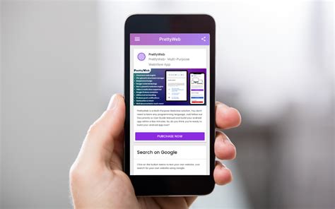 Prettyweb Multi Purpose Android Webview App Admob Codemarket