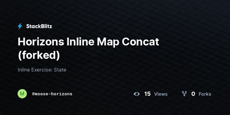 Horizons Inline Map Concat Forked StackBlitz