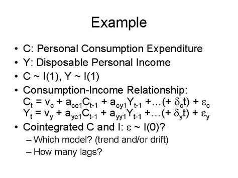 VAR And VEC Using Stata VAR Vector Autoregression