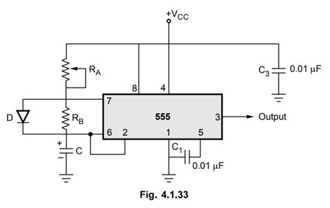 Timer Ic 555 Operating Working Principle Block Diagram Pin Diagram Functions Of Pins
