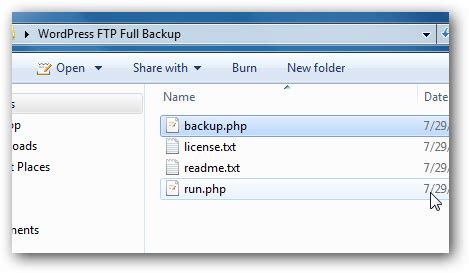 WordPress FTP Full Backup Backup FTP To ZIP File