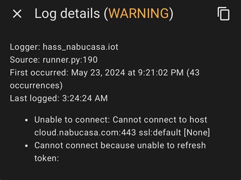 Nsurlerrordomain 1200 R Homeassistant