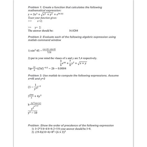 Solved Problem 1 Create A Function That Calculates The