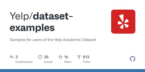github yelp dataset examples samples for users of the yelp academic