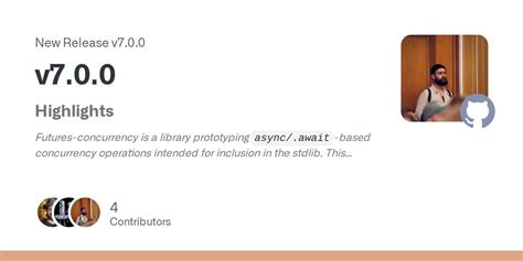 Futures Concurrency V700 Released Rrust
