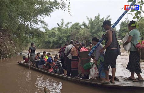 သောင်ရင်းမြစ်ဘေးရှိ စစ်ဘေးရှောင် ၁၄၀၀ ခန့် နေရာထိုင်ခင်း၊ သောက်သုံးရေနှင့် စားသောက်စရာဆေးဝါးများ